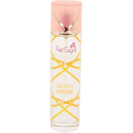 Aquolina Damen Eau de Toilette "Aquolina Pink Sugar Creamy Sunshine", 100ml, weiß, Parfüms, Fruchtig-blumiger Damenduft, langanhaltend, vielfältig