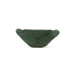 Cleptomanicx Damen G&uuml;rteltasche "Sketched Gull", gr&uuml;n, Baumwolle, Taschen, mit verstellbarem Tragegurt