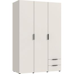 Kleiderschrank wimex, B:120cm H:185cm T:54cm, wei&szlig;, Spanplatte, Schr&auml;nke, "Modena", Dreht&uuml;ren-Schrankprogramm
