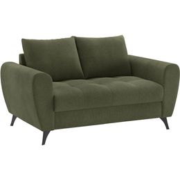 2-Sitzer MR. COUCH, B:160cm H:71cm T:90cm, grün, Memphis (Grundgewebe - 100% Polyester; Nutzschicht- 90% Polyester / 10% Polyamide), Sofas,