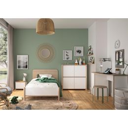 Kommode GAMI, B:100cm H:100cm T:40cm, weiß, Spanplatte, Schlafzimmer, Sideboards