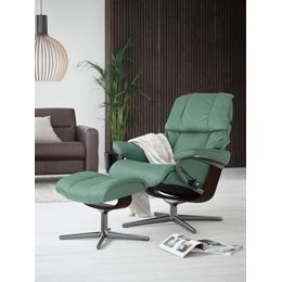 Relaxsessel stressless, B:79cm H:99cm T:75cm, grün, Leder PALOMA: PALOMA ist ein durchgefärbtes Semianilin-Möbelleder mit natürlicher Narbung.,