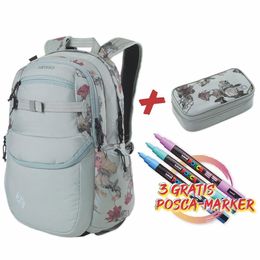 Nitro Kinder Freizeitrucksack "Future Hero", grün, Polyester, Rucksäcke, Schulrucksack Freizeitrucksack Laptoprucksack Mäppchen