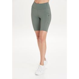 Endurance Damen Radhose "Thadea", grün, Gr. 38, unifarben, 72% Nylon, 28% Elasthan, Hosen, mit Quickdry-Technologie
