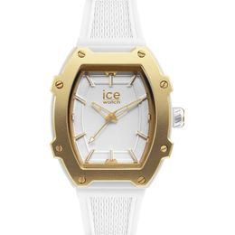 Ice Watch ICE-WATCH Damen Quarzuhr "ICE boliday - Women - Plastic - Small - 3H", wei&szlig;, Armbanduhren, Armbanduhr, Damenuhr, Silikonarmband, analog