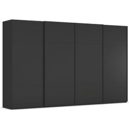 Schwebetürenschrank Rauch, B:360cm H:223cm T:68cm, schwarz-weiß, Holzwerkstoff, Schränke, "Kleiderschrank Schrank Garderobe Schlafzimmerschrank