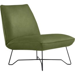 Sessel Egoitaliano, B:62cm H:73cm T:79cm, gr&uuml;n, Wohnzimmer, Sessel, "Lia Loungesessel, elegant und stylisch, toller Sitzkomfort", extravaganter