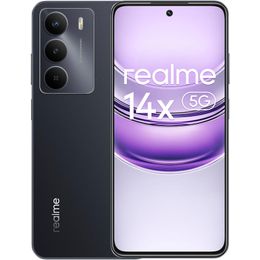 REALME Smartphone "14x 5G 128GB", 128 GB, schwarz, Mobiltelefone