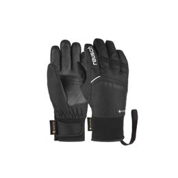 Reusch Mädchen Skihandschuhe "Bolt SC GORE-TEX Junior", schwarz-weiß, Gr. 5, mehrfarbig, 90% Polyester, 10% Polyurethan, Handschuhe, warm,