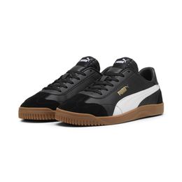 Puma Herren Sneaker "Puma Club 5v5 Sneakers Erwachsene", Gr. 46, schwarz-weiß, Obermaterial: Synthetik, Leder; Futter: Synthetik; Innensohle: Textil;