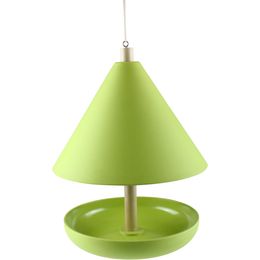 AM Design Dekofigur "Vogelhaus aus Bambus", B/H/T: 22cm x 14,5cm, gr&uuml;n, Wohnzimmer, Dekofiguren, in gelb oder gr&uuml;n