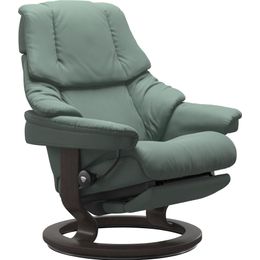 Relaxsessel stressless, B:88cm H:98cm T:77cm, grün, Leder BATICK: BATICK ist ein leicht korrigiertes, durchgefärbtes und genarbtes Möbelleder, bei