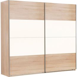 Schwebetürenschrank wimex, B:135cm H:210cm T:65cm, weiß, Schränke, "Easy"