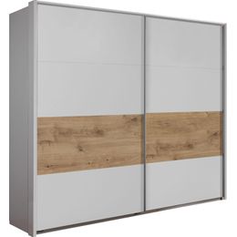 Schwebet&uuml;renschrank wimex, B:225cm H:210cm T:65cm, wei&szlig;, Schr&auml;nke, "Bert"