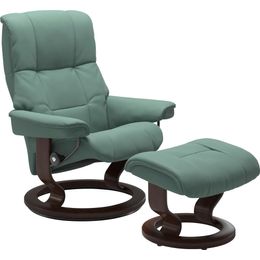 Relaxsessel stressless, B:75cm H:99cm T:73cm, gr&uuml;n, Leder BATICK: BATICK ist ein leicht korrigiertes, durchgef&auml;rbtes und genarbtes M&ouml;belleder, bei