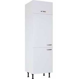 K&uuml;hlumbauschrank KOCHSTATION, B:60cm H:211,8cm T:58,4cm, wei&szlig;, Schr&auml;nke, "KS-Cara"