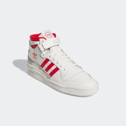 Herren Sneaker "FORUM MID", adidas originals, Gr. 37, weiß, Baumwolle, Synthetik, Schuhe