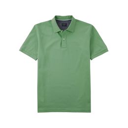 OLYMP Herren Poloshirt "Casual", grün, Gr. L, Piqué, Obermaterial: 100% Baumwolle, Shirts