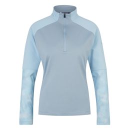 Ziener Damen Sweater "JEANE", gr&uuml;n, Gr. 42, Obermaterial: 89% Polyester, 11% Elasthan, Sweatshirts