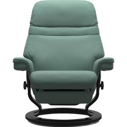 Relaxsessel stressless, B:79cm H:103cm T:78cm, grün, Leder BATICK: BATICK ist ein leicht korrigiertes, durchgefärbtes und genarbtes Möbelleder, bei