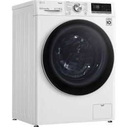 LG Waschmaschine "F4WV708P1E", B:60cm H:85cm T:62cm, wei&szlig;, Waschmaschinen, TurboWash - Waschen in nur 39 Minuten