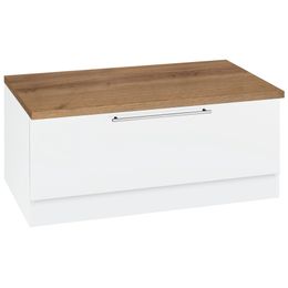 Sitzbank KOCHSTATION, B:100cm H:47cm T:60cm, wei&szlig;, Esszimmer, Sitzb&auml;nke, "KS-Samos"