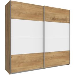 Schwebetürenschrank wimex, B:225cm H:210cm T:65cm, weiß, Schränke, "Easy"