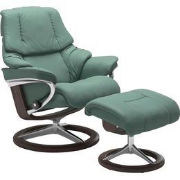 Relaxsessel stressless, B:83cm H:100cm T:76cm, grün, Leder BATICK: BATICK ist ein leicht korrigiertes, durchgefärbtes und genarbtes Möbelleder, bei