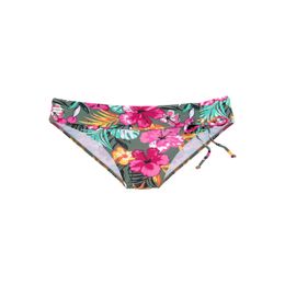 Buffalo Damen Bikini-Hose, grün, Gr. 36, Microfaser, Polyamid, Badehosen