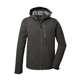 Killtec Herren Softshelljacke "KOS 259 MN SFTSHLL JCKT", gr&uuml;n, Gr. XXXL, Oberstoff: Oberseite: 100% Polyester (recycelt), R&uuml;ckseite: 100% Polyester,