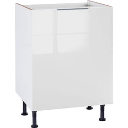 Spülenschrank Optifit, B:60cm H:87cm T:58,4cm, weiß, Küche, Schränke, "Tara", Breite 60 cm