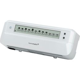 homematic IP Heizk&ouml;rperthermostat "Fu&szlig;bodenheizungsaktor &ndash; 12-fach, motorisch (153621A0)", B:24,3cm T:5,2cm, wei&szlig;, Heizk&ouml;rperthermostate