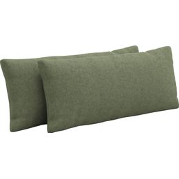 Sit & More Auflagekissen SIT & MORE, B:65cm H:25cm T:10cm, gr&uuml;n, 95%Polyester, 5% Polyamid, Polsterauflagen, "Emely"