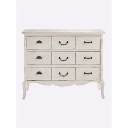 Kommode, B:105cm H:86cm T:33,5cm, wei&szlig;, MDF, Sideboards