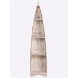 Badregal HEINE HOME, B:40cm H:168cm T:25cm, weiß, Holz, Regale