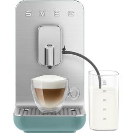 Smeg Kaffeevollautomat "BCC13EGMEU", B:43,3cm H:18cm T:33,6cm, grün, Kaffeevollautomaten
