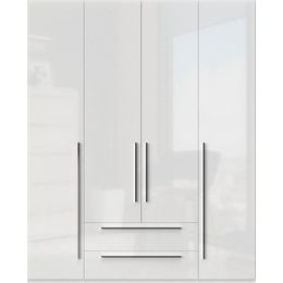 Kleiderschrank Places of Style, B:182cm H:224cm T:56cm, wei&szlig;, Spanplatte, Jugendzimmer, Schr&auml;nke, "Piano, UV lackiert, hochgl&auml;nzend in beige oder