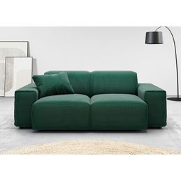 2-Sitzer Andas, B:194cm H:71cm T:101cm, grün, 95% Polyester, 5% Nylon, Sofas, "Glimminge auch in Breitcord + Feincord + Easy care-Bezug", besondere
