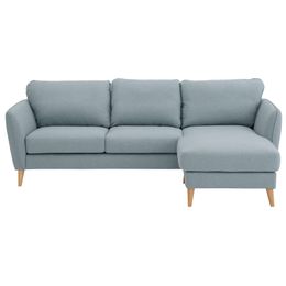 Ecksofa Home Affaire, B:242cm H:88cm T:152cm, gr&uuml;n, 100% Polyester, Wohnzimmer, Sofas, "MARSEILLE (242/152cm),L-Form, Rec. rechts/links",