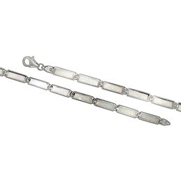 Vivance Damen Armband "925/- Sterling Silber Opal wei&szlig;", 20+1cm, Silber 925 (Sterlingsilber), wei&szlig;, Silber 925 (Sterlingsilber), Armb&auml;nder
