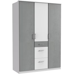 Kleiderschrank wimex, B:135cm H:199cm T:58cm, wei&szlig;, Schlafzimmer, Schr&auml;nke, "Click", ohne Spiegel