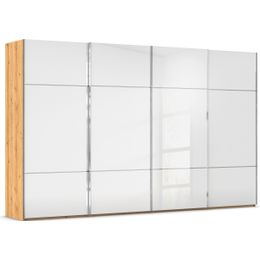 Schwebetürenschrank Rauch, B:360cm H:223cm T:68cm, weiß, Holzwerkstoff, Schränke, "Kleiderschrank Schrank Garderobe Schlafzimmerschrank SCALE-TRIO",