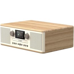 pure Digitalradio (DAB+) "Classic C-D6", B:36,5cm H:13cm T:29cm, weiß, Radios