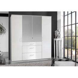 Kleiderschrank wimex, B:180cm, wei&szlig;, Schlafzimmer, Schr&auml;nke, "Clack"