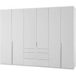 Kleiderschrank wimex, B:270cm H:236cm T:58cm, weiß, Schlafzimmer, Schränke, "New York", wahlweise 208 oder 236cm hoch