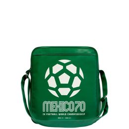 logoshirt Damen Schultertasche "Mexico 70 Fußball-Weltmeisterschaft", grün, Kunstfaser, bedruckt, mehrfarbig, Taschen, mit tollem Frontdruck