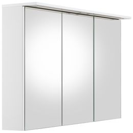 Spiegelschrank Schildmeyer, B:120,5cm H:72,5cm T:16cm, wei&szlig;, FSC-zertifizierter Holzwerkstoff, Badezimmer, Schr&auml;nke, "Profil 16 made in Germany",