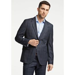 LINDBERGH Herren Anzugsakko "LINDBERGH Anzugjacke", blau, Gr. 58, Obermaterial: 98% Wolle, 2% Elasthan; Futter: 95% Polyester, 5% Elasthan, Sakkos