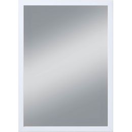 Badspiegel Jokey, B:40cm H:60cm T:1,5cm, wei&szlig;, EPS-Kunststoff, Spiegelglas, Spiegel, "Beach", in verschiedenen Gr&ouml;&szlig;en und Farben erh&auml;ltlich