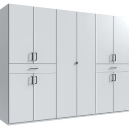Dreht&uuml;renschrank wimex, B:270cm H:208cm T:58cm, wei&szlig;, Spanplatte, Schr&auml;nke, "Tibet Kleiderschrank mit sehr viel Stauraum, gro&szlig;e Farbauswahl", mit